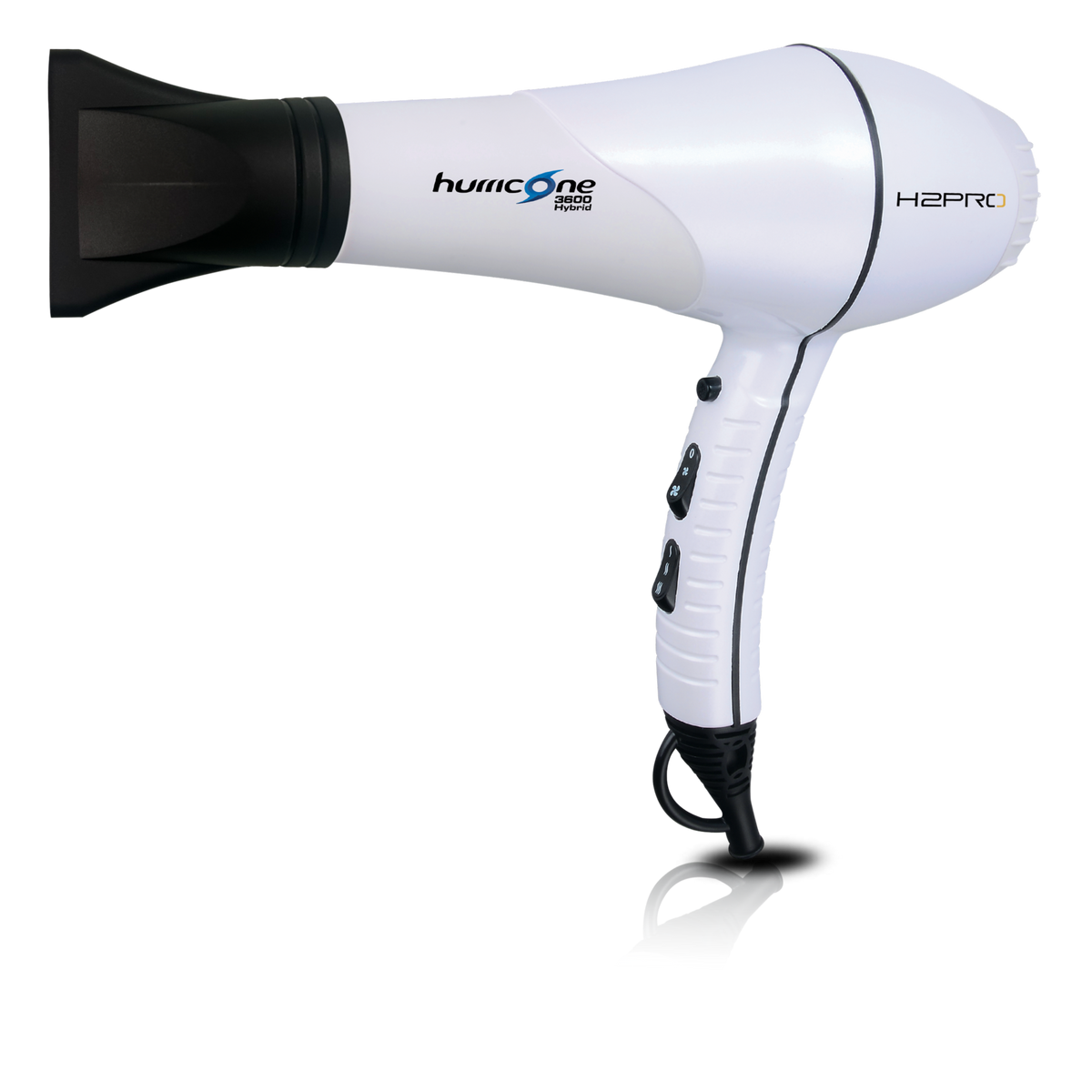 H2PRO HURRICANE HYBRID - DH3600WH - LIGHTWEIGHT HAIR DRYER – H2Pro ...