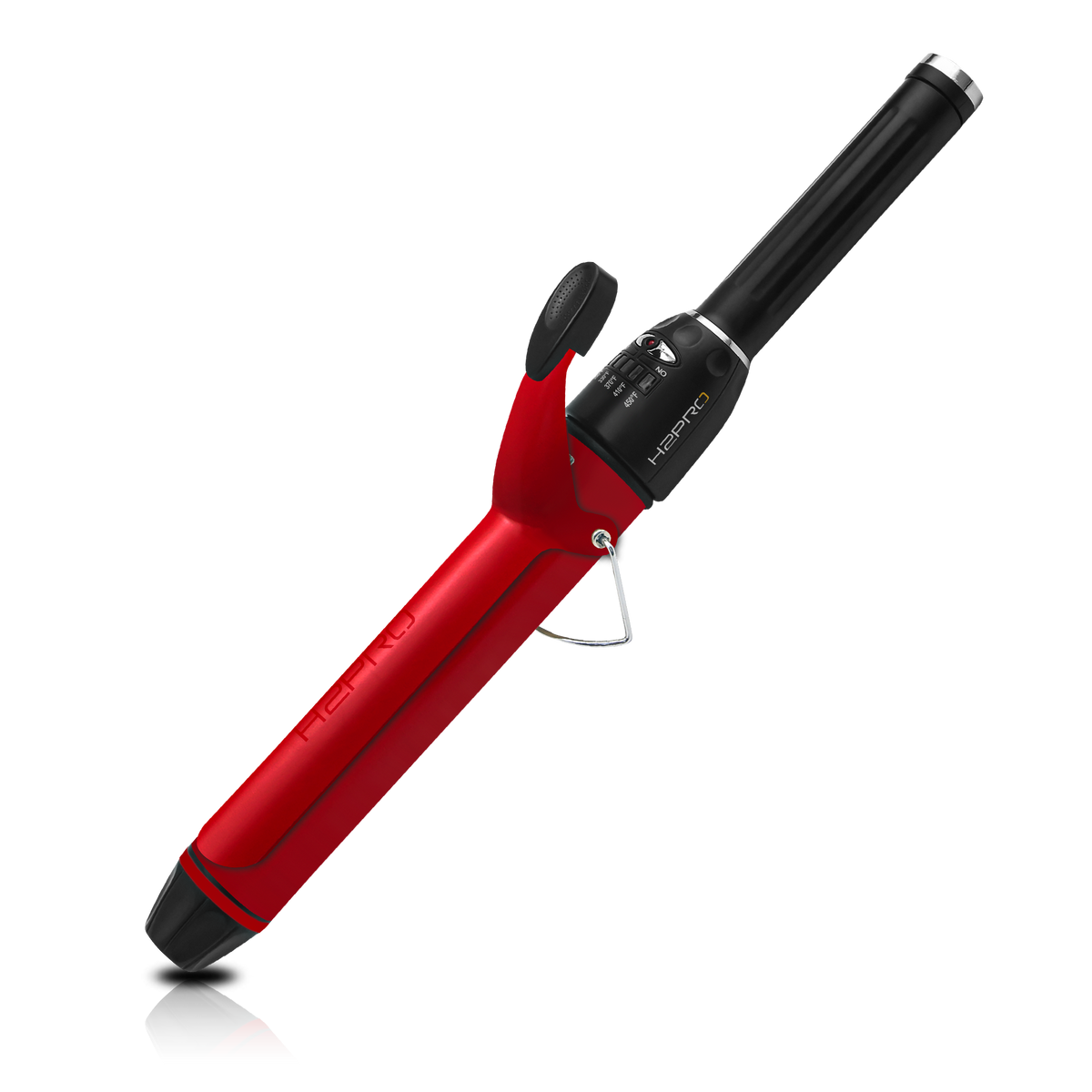 H2PRO 1 1/2" CERAMIC LONG BARREL CURLING IRON - HC38 - PROFESSIONAL HA ...
